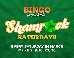 Bingo Events and Promotions - Coushatta Casino Resort